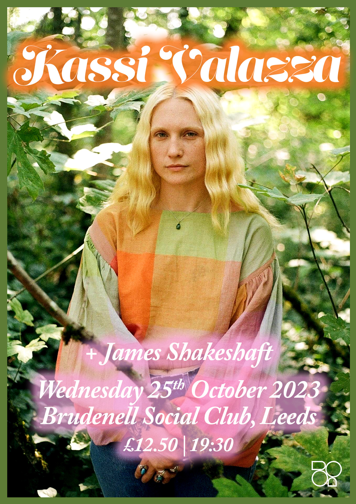 Kassi Valazza James Shakeshaft - Gig at Leeds Brudenell Social Club