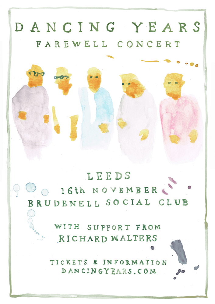 Dancing Years Richard Walters - Gig at Leeds Brudenell Social Club