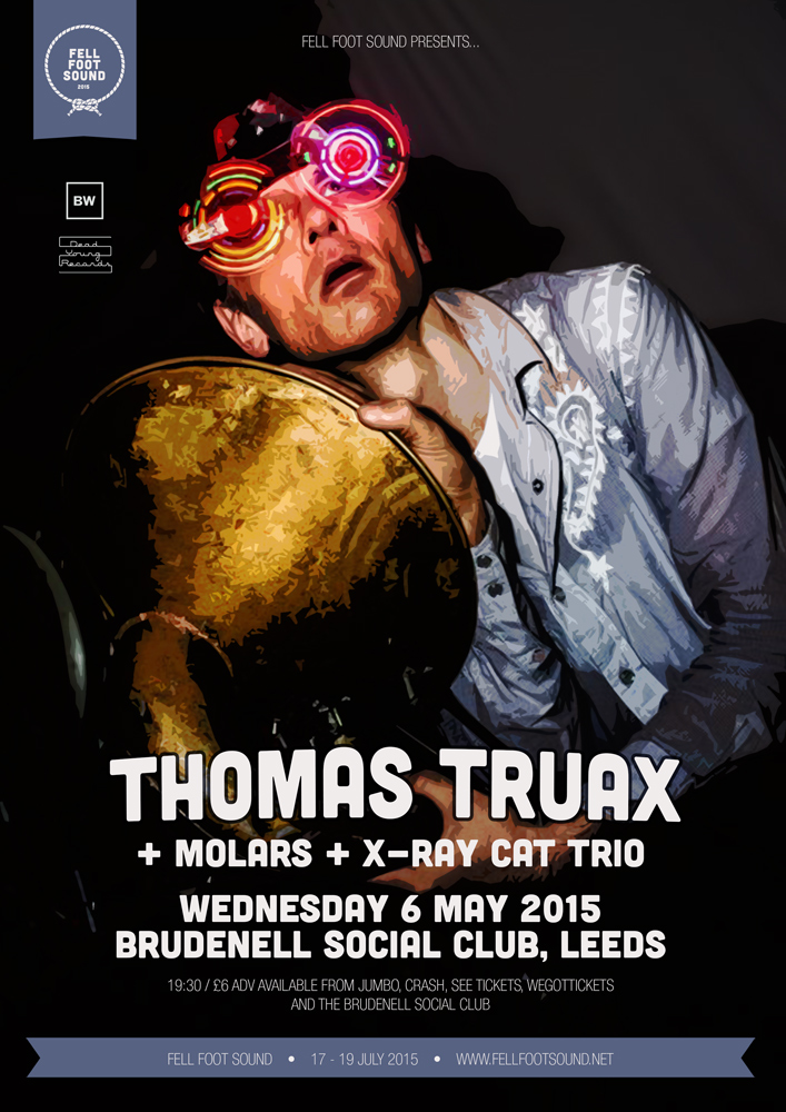 Thomas Truax Molars XRay Cat Trio - Gig at Leeds Brudenell Social Club