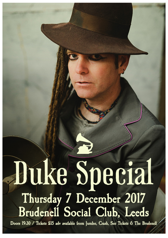 Duke Special Dan Donnelly - Gig at Leeds Brudenell Social Club