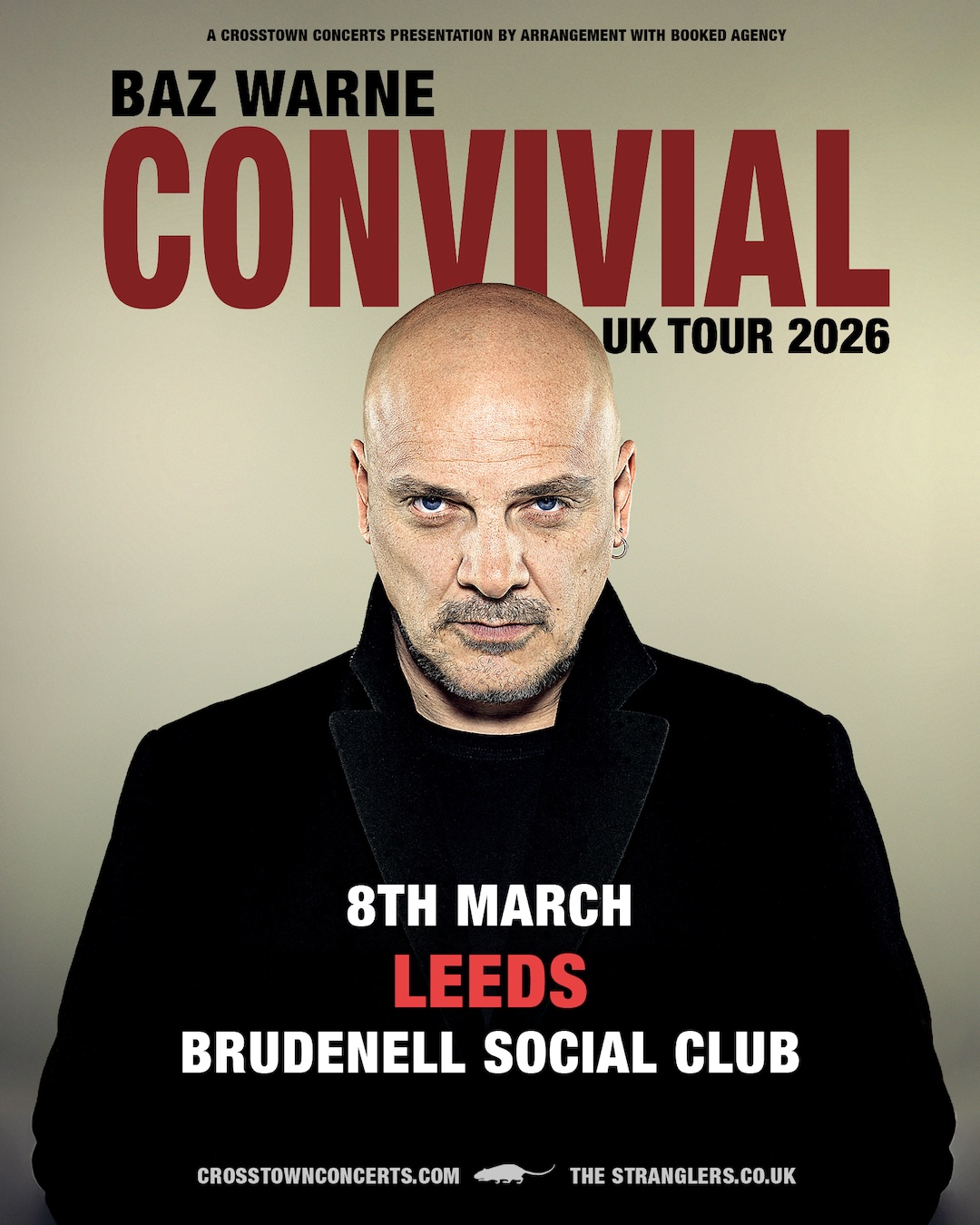 Baz Warne Convivial Tour - Gig at Leeds Brudenell Social Club