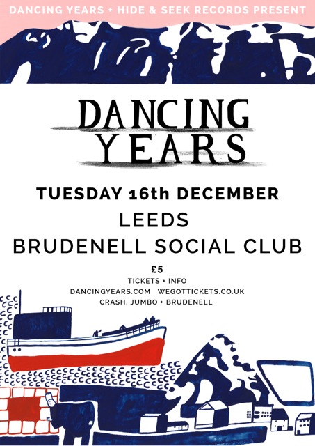 DANCING YEARS The Bronze Medal - Gig at Leeds Brudenell Social Club