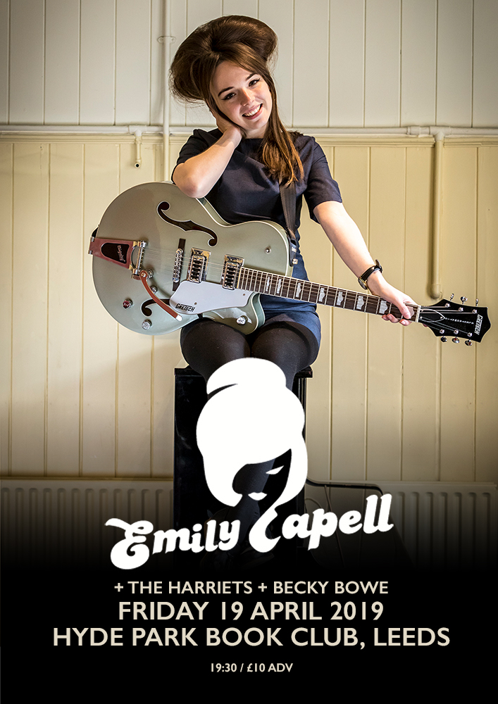 Emily Capell The Harriets Becky Bowe Hyde Park Book Club - Gig at Leeds ...